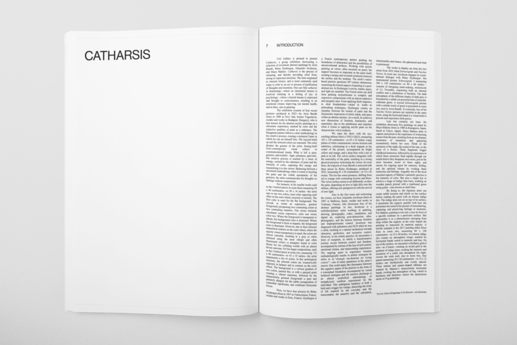 Catharsis: Aron Barath, Rémy Hysbergue, Alejandro Javaloyas & Maya Makino