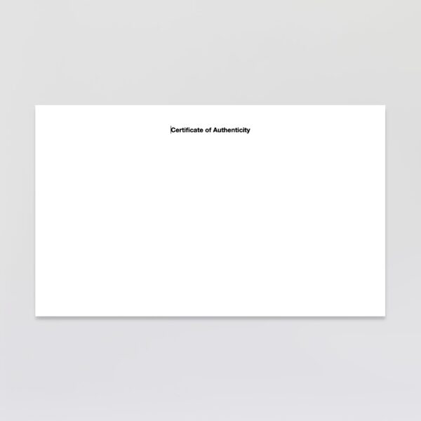 How To Create A Certificate of Authenticity (+Template)—CAI