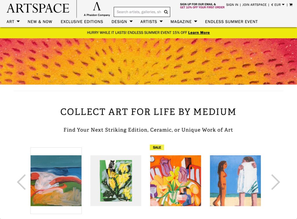 Top 20 (Tested!) Online Art Marketplaces To Sell Art — CAI
