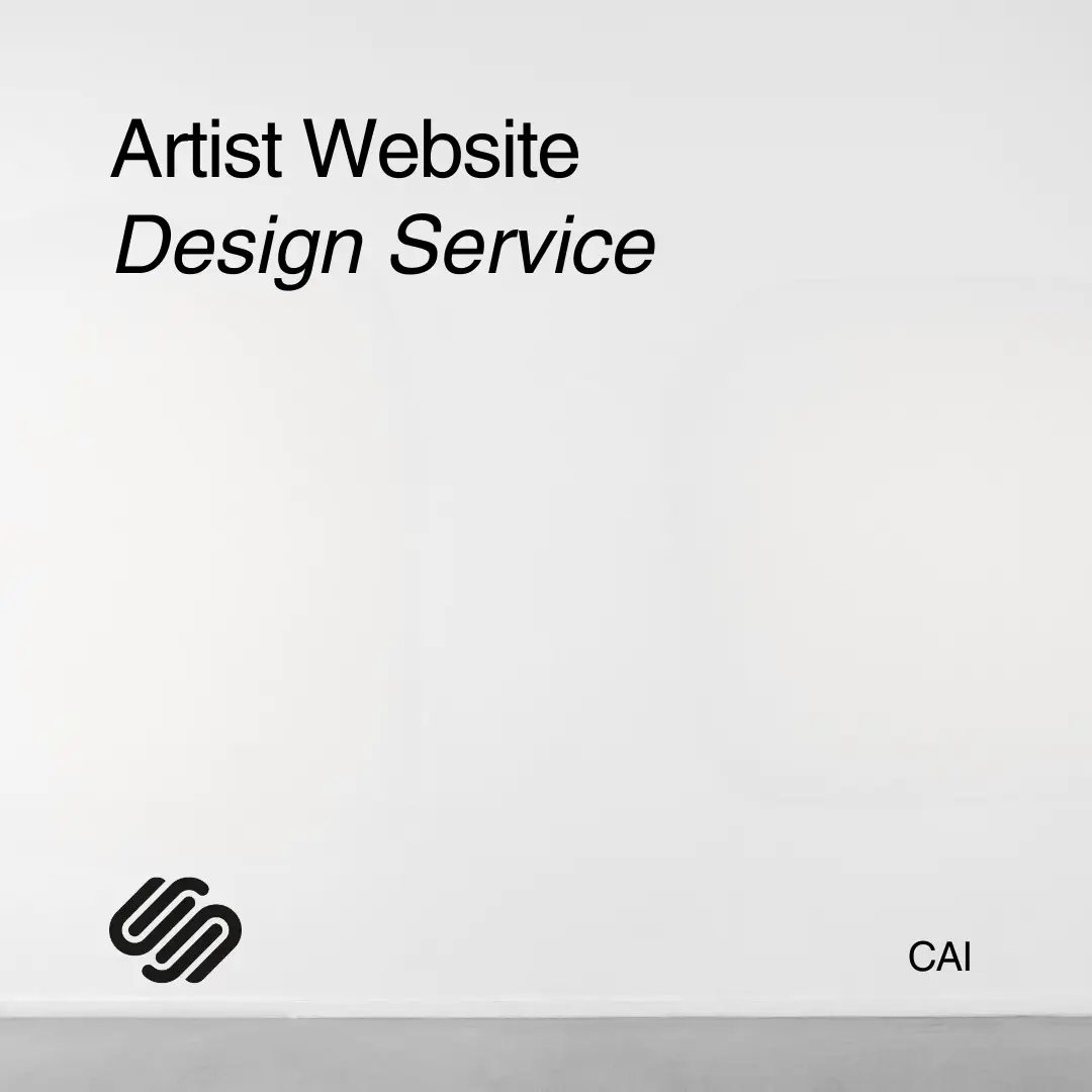 Artist Website Design Service — CAI